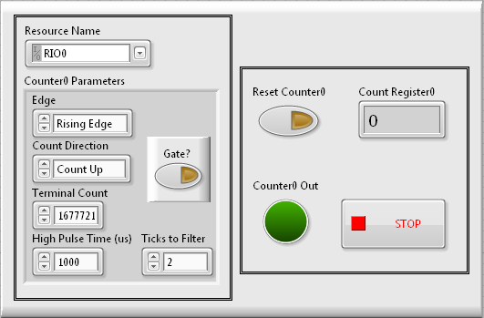 64-bit Counter Example DAQ Personality - National Instruments