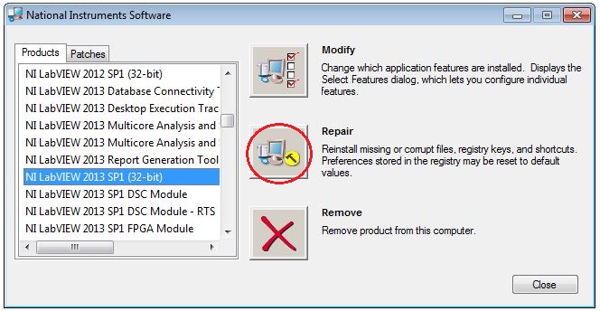 National Instruments Software National Instruments 500812B 00 NI